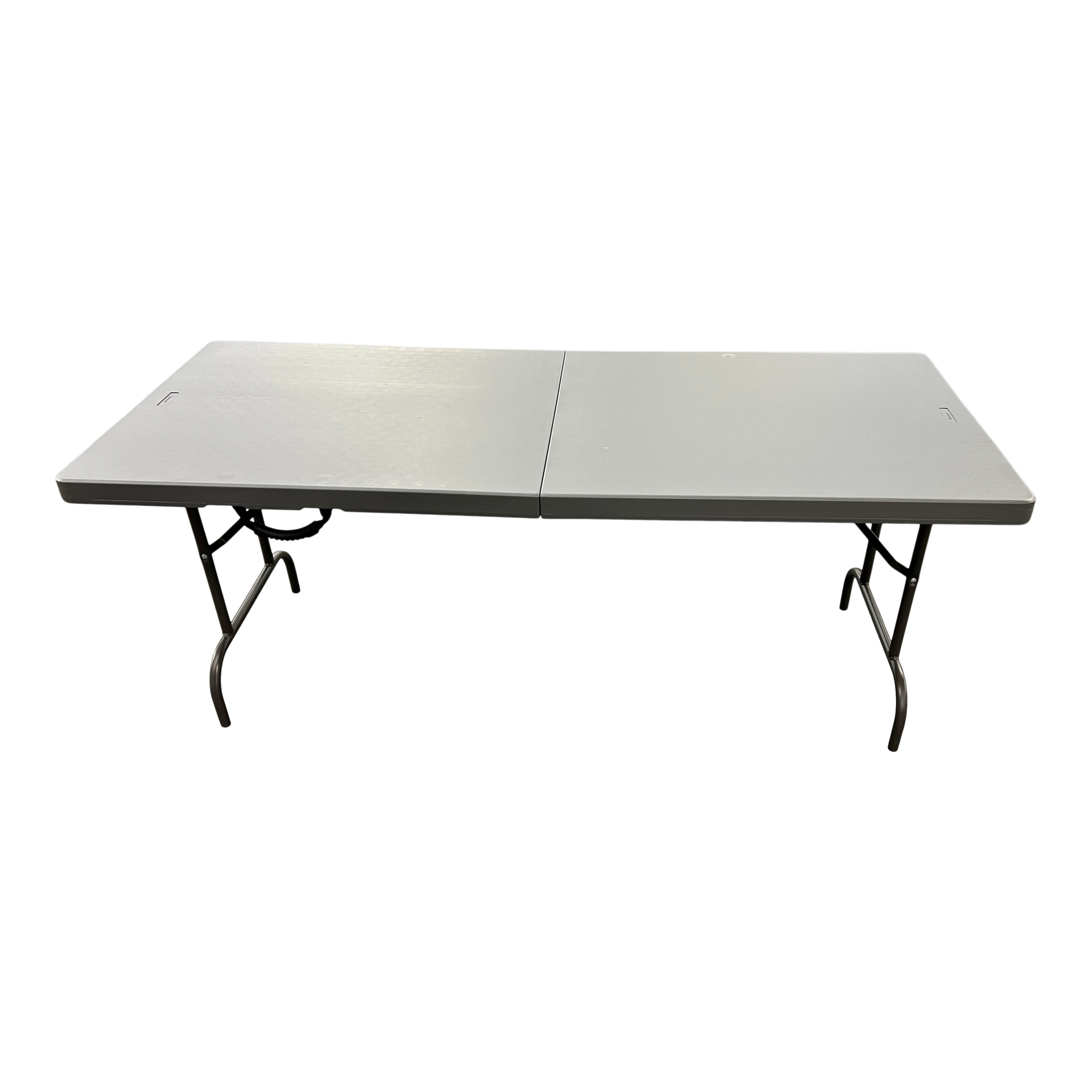 SKILCRAFT® 7110-01-702-5670: Charcoal Six-Foot Bi-Fold Folding Table 2 ...